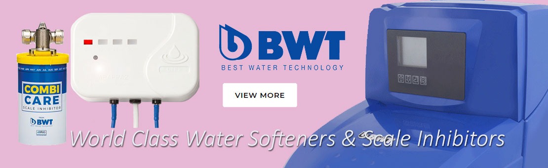 LIFF Water Filters - BWT scale control - BWT Water Softeners